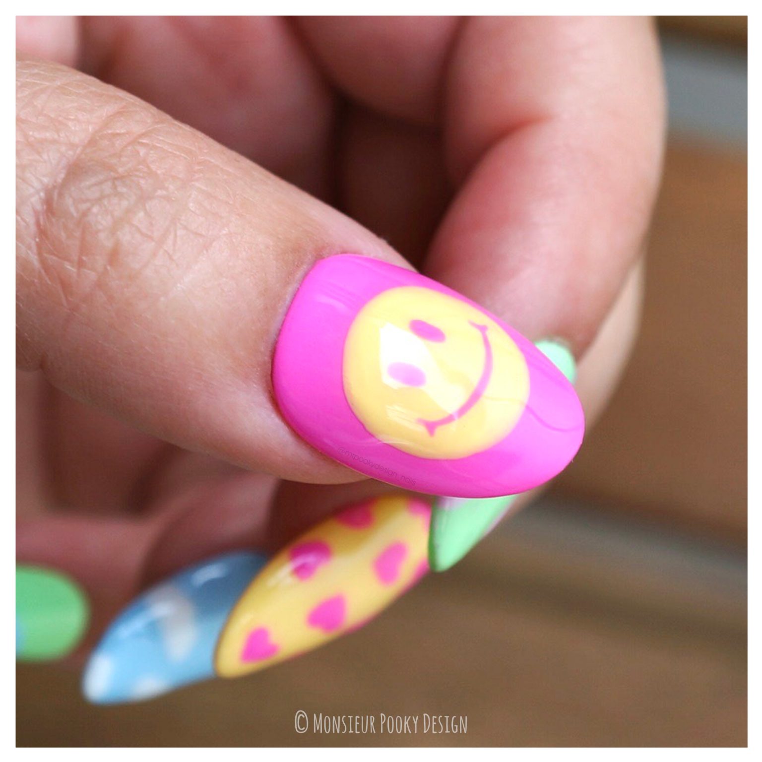 Spooky Spider Glam || Halloween Press On Nails - Mr Pooky Design